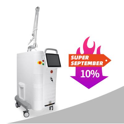 China 10 Inch Big Screen Skin Rejuvenation Stretch Mark Removal Vaginal Tightening Machine Surgical RF Fractional Co2 Laser for sale