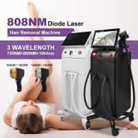 China Professional Vertical High Power Painless 808nm Diode Laser Hair Removal Machine Ice Platinum Device for sale