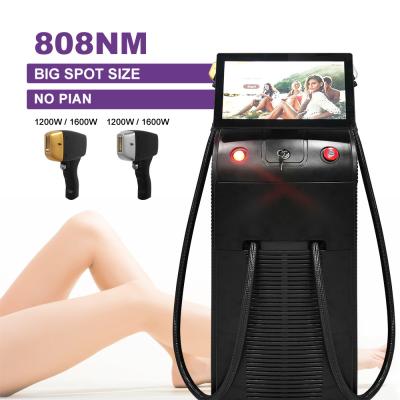 China Vertical Professional Painless Lazer 3 Wavelength 755 808 1064 nm Diode Laser Hair Removal Machine for sale