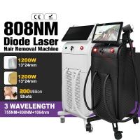 China Vertical Professional Painless Lazer 808 nm Titanium Beauty Device Diode Laser Hair Removal Machine for sale