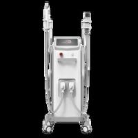 China 2 In 1 755 808 1064 3 Wavelength Diode Hair Removal And Picosecond Laser Picolaser Tattoo Machine for sale