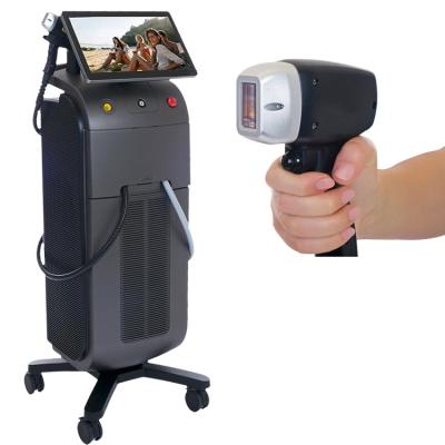 China DPL Titanium diode Laser Ice Speed 755 808 1064 Hair Removal ice 808 Diode Laser Hair Removal Machine for sale