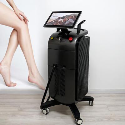 China High speed vacuum Diode Laser hair removal Ice 755nm 808nm 1064nm 4 wavelengths diode laser lazer hair removal for sale