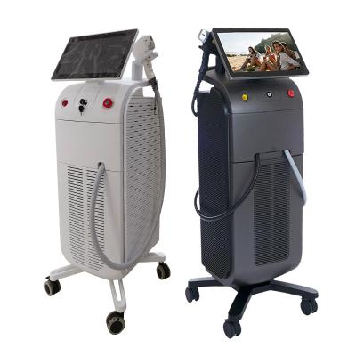 China 2023 Hot Dual Heads Ice Titanium CE TUV ISO Hair Removal Diode Laser 755 808 940 1064nm 4 wave for sale