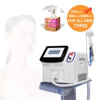 China DPL Trending products 2023 portable triple wavelength diode laser 755 808 1064 808nm diode laser hair removal machine for sale