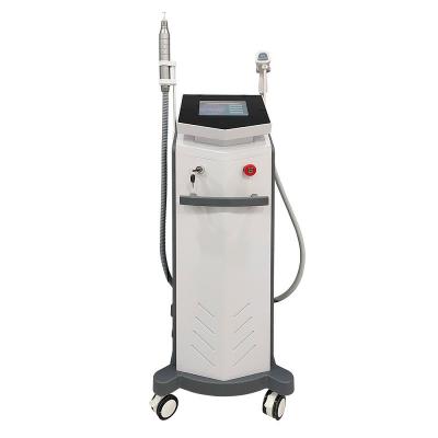 China 2 In 1 Diode Laser Hair Removal And Picosecond Laser Tattoo Remove Beauty Machine for sale