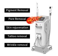 China DPL Newest 1604nm 532nm 755nm nd yag  pico laser tattoo removal machines with black doll treatment 2 in 1 Laser diode machine for sale