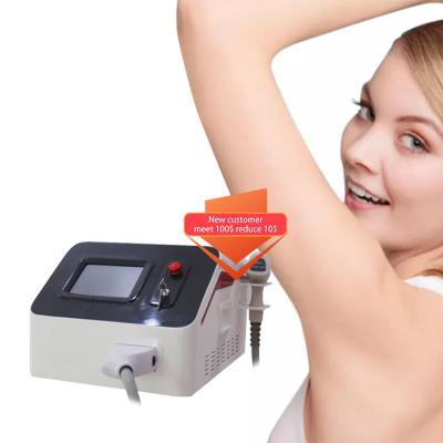 China Portable 808nm laser diodo machine professional 808 diode laser hair removal machine for sale