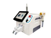 China Portable diode laser pico second 2 in 1 painless nd yag laser diodo 3 waves hair tattoo removal machine for sale