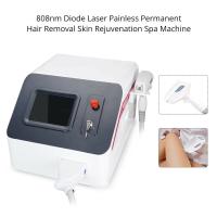 China Portable Painless Laser Hair Remover Skin Rejuvenation Permanent Portable Ice Hair Removal 808 nm Diode Laser Machine Price for sale