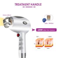 China Big High Power Permanently Laser Diodo Portable 808nm Diode Laser Hair Removal  755 808 1064 Diode Laser Machine for sale