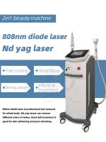 China Stationary Combined 808 Diode Laser Beauty Machine  Tattoo Pigment Removal for sale