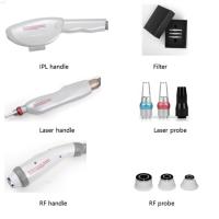 China DPL 2023 Hot Selling Ipl + Rf + Nd Yag Laser Machine 3 In 1 Pico Laser Tattoo Removal Machine for sale