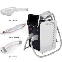 China Portable Multifunctional Beauty Instrument IPL/RF/Nd 3 in 1 ice cool ipl hair removal permanently Yag Laser Machine for sale