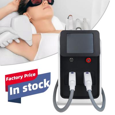 China DPL Portable professional spa use hair removal tattoo removal IPL RF ND YAG Laser 3 in 1 machine picosecond laser opt machine for sale