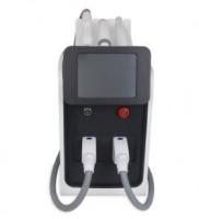 China Newest beauty salon 3 in 1 ipl qswitch laser Portable Multifunction Laser Hair Tatoo Removal Machine IPL+RF+Nd Yag Laser Machine for sale
