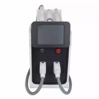 China Newest beauty salon 3 in 1 ipl qswitch laser Portable Multifunction Laser Hair Tatoo Removal Machine IPL+RF+Nd Yag Laser Machine for sale