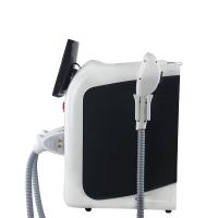 China Portable2 in 1 permanent nd yag ipl e light opt   hair tattoo removal carbon peeling beauty machine for sale