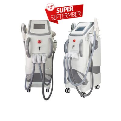 China 3 in 1 Multifunction Elight IPL RF Nd Yag Laser Carbon Peel Permanently Hair Removal Machine Tattoo Removal Machine for sale