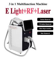 China 3 in1 Portable Ice Cool IPL RF Nd Yag Laser Hair Tattoo Removal Device Machine for sale