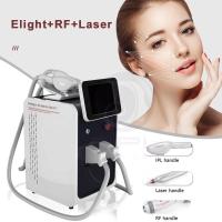 China Multifunction Portable 3 Handle IPL+RF+Nd Yag   Laser Tattoo Hair Removal Remover Device Machine for sale