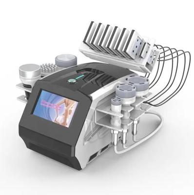 China Portable Weight Loss Ultrasonic Vacuum System Rf Slimming Cavitation Machine 80k Lipo Laser for sale