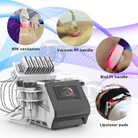 China red light therapy slimming face slim anticellulite ultrasonic cryo fat removal cavitation beauty machine for sale
