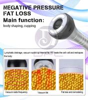 China Cupping  40k Ultrasonic Vacuum Cavitation Machine Massage Skin Tightening for sale