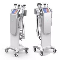 China Standing Cavitation Rf Vacuum Machine , Cellulite Reduction Machine 300W for sale