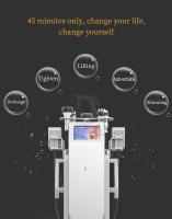 China Customized 80k Cavitation Machine , 6 In 1 Cavitation Radio Frequency Machine for sale