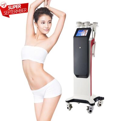 China 40 Khz Vacuum Ultrasound Cavitation System RF Therapy Body Detox Sculpting Fat Burner Device Weight Loss Slimming Machine for sale