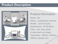 China OEM Portable Cryolipolysis Machine , Cryo Weight Loss Machine 200W for sale