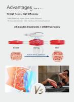 China Electromagnetic EMS Cavitation Machine Hip Raise Muscle Stimulator With 2 Handles for sale