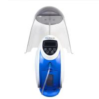China O2 Derm Oxygen Therapy Facial Machine Led Dome Oxygen Spray Jet Peeling Face Mask With LED for sale