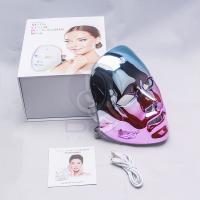 China 2021 7 Colors PDT Photon Light Rechargeable Beauty Therapy Facial Skin Care Spa Use LED Face Mask for sale