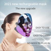 China Anti-Aging PDT Face Lifting Skin Care Rejuvenation Beauty Machine 7 Colors Photon Led Light Therapy Facial Mask for sale