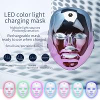 China Anti-Aging PDT Face Lifting Skin Care Rejuvenation Beauty Machine 7 Colors Photon Led Light Therapy Facial Mask for sale