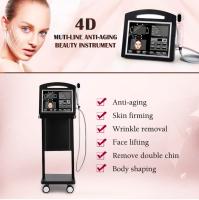 China Ultrasonic 4D HIFU Beauty Machine Face Lifting Eye Wrinkle Remover Machine for sale