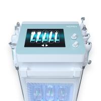 China Customized Vertical 9 In 1 Facial Oxygen Hydro Dermabrasion Machine For Skin Care Deep Cleaning for sale