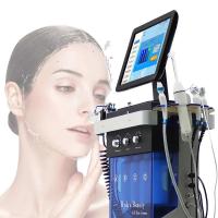 China CE Approval Oxygen Jet Peel Machine , 9 In 1 Microdermabrasion Wrinkle Removal Skin Whitening for sale
