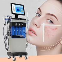 China CE Approval Oxygen Jet Peel Machine , 9 In 1 Microdermabrasion Wrinkle Removal Skin Whitening for sale