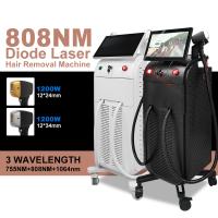 China Painless Diode Laser Hair Removal Machine 808nm 3 Wavelength Laser Beauty Machine China Factory for sale