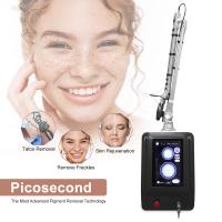 China Multifunction Pico Q Switched ND YAG Laser Machine 755nm Pigment Tattoo Removal Device for sale