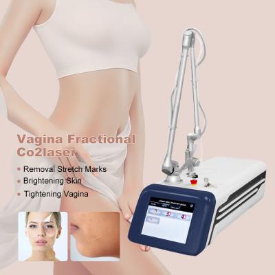 China Portable CO2 Fractional Laser System Machine For Skin Lift And Stretch Mark Removal Treatment for sale