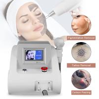 China Portable Nd Yag Laser Tattoo Removal Machine Carbon Peeling Skin Whitening Equipment for sale
