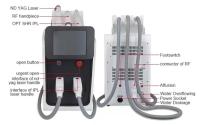 China Portable Multifunction 3 In 1 Q-switched IPL+RF+Nd Yag Laser Hair Tattoo Removal Machine for sale