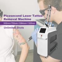 China Vertical Super 2000W Power Professional Picolaser Q Switched Pico Laser Picosecond Tattoo Removal Machine for sale