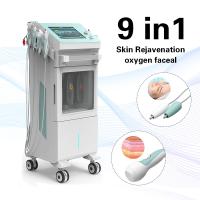 China 9 In1 Aqua Peel Up Oxygen Hydra Deep Cleaning Facial Machine Hydra Microdermabrasion Machine for sale