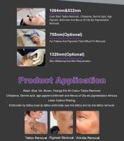 China P1 Vertical Picosecond Laser Q Switched Pigmentation Removal Pico Laser Tattoo Removal Machine for sale