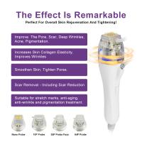 China 2 In 1 Face Fractional Micro-needle Machine Cold Hammer Anti-acne Shrink Pores Facial Skin Care Stretch Marks for sale